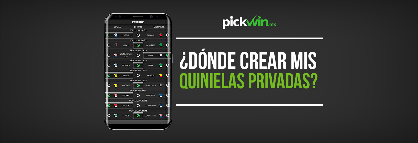 ¿Dónde hacer mi quiniela privada? – Pickwin