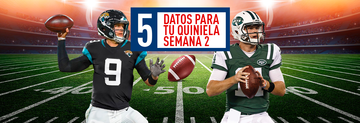 Los 5 datos más importantes para tus quinielas de la SEMANA 2 NFL – PickWin