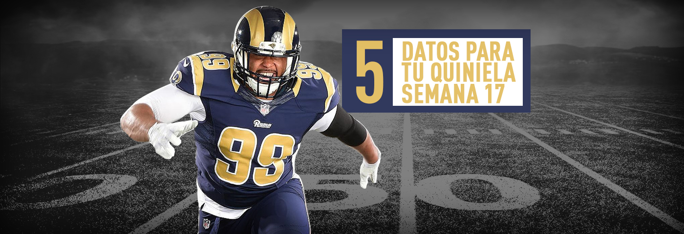 Los 5 datos más importantes para tus quinielas de la SEMANA 17 NFL ...