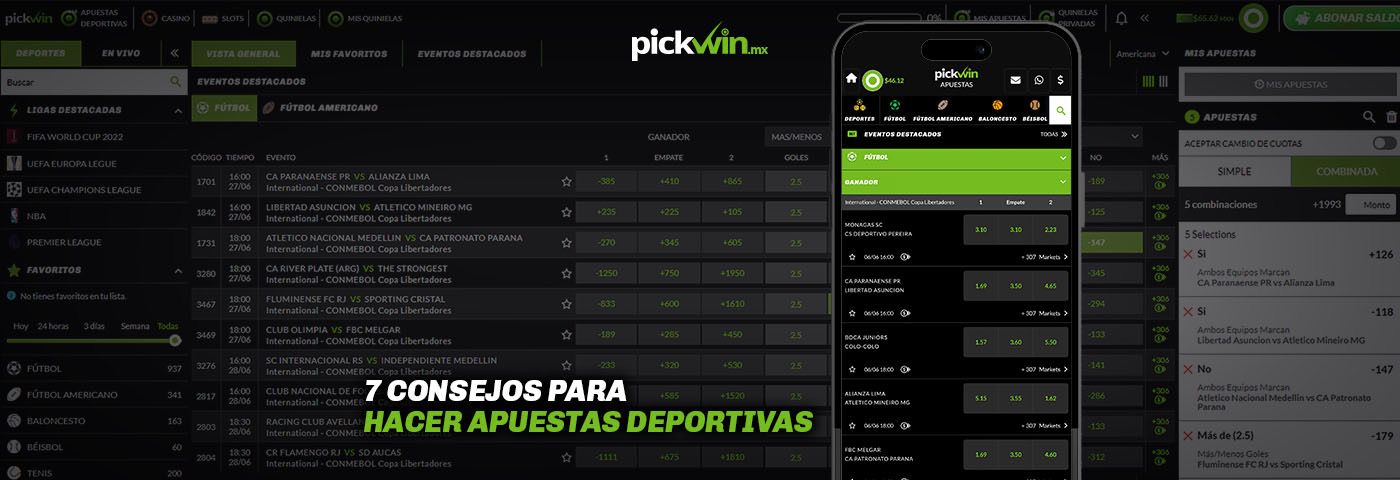 7 consejos para hacer apuestas deportivas – PickWin